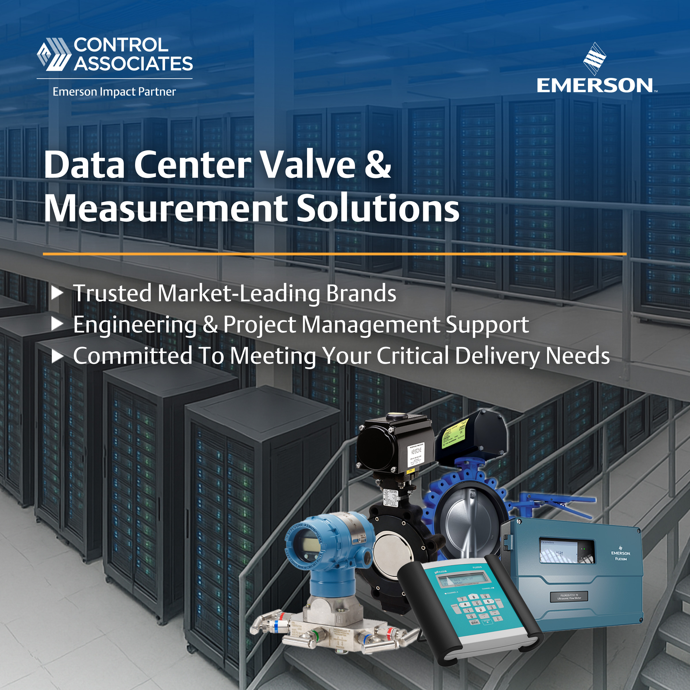 Data Center Valve & Measurement Solutions