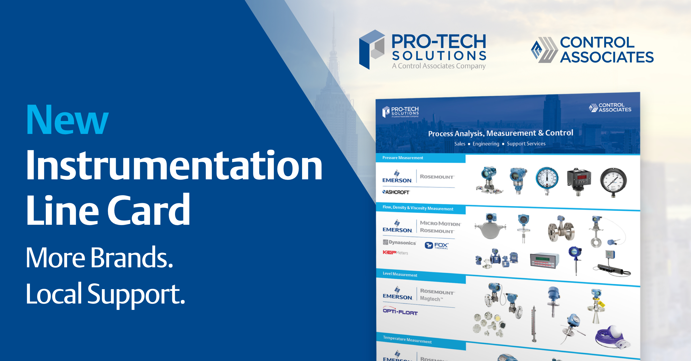 New Instrumentation Line Card