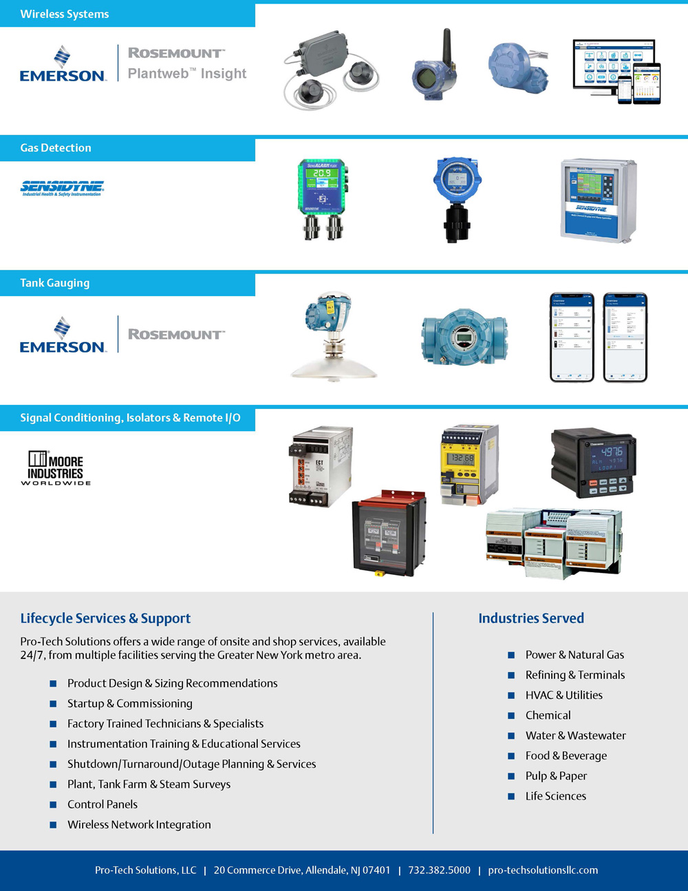 Instrumentation Line Card
